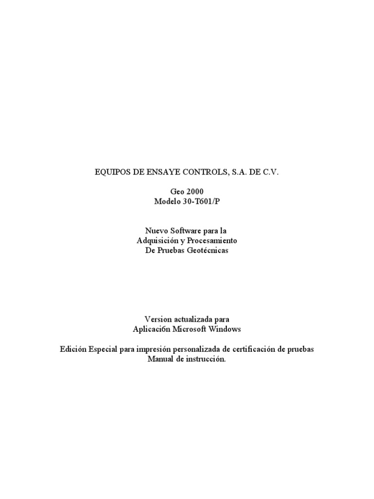 Uso y Configuración de GeoLab Software | PDF | Archivo de computadora ...