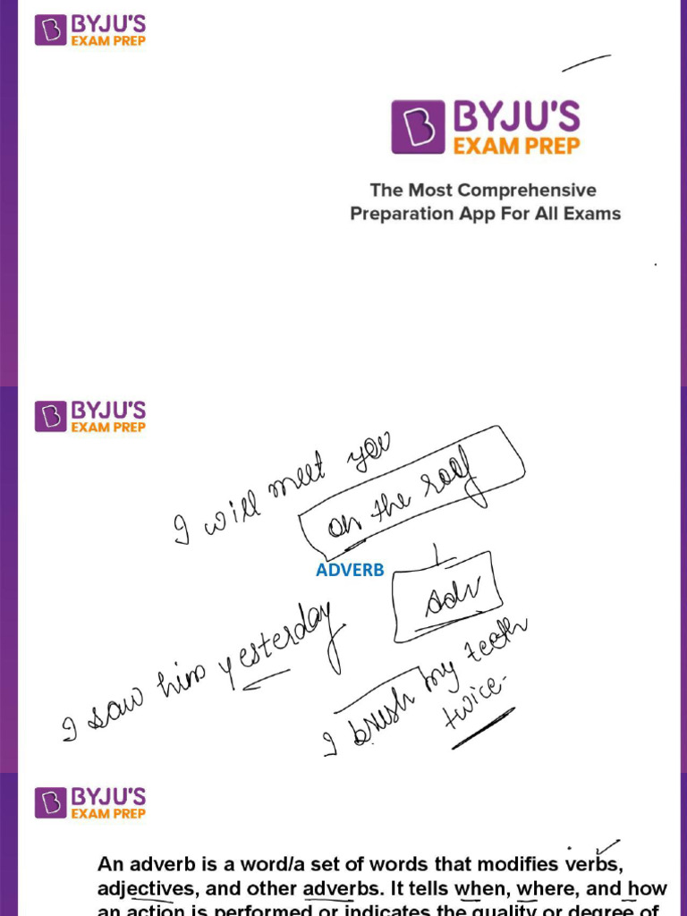 live-class-classification-position-of-adverbs-misc-rules | PDF