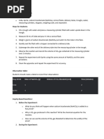 Orange Fizz Experiment | PDF