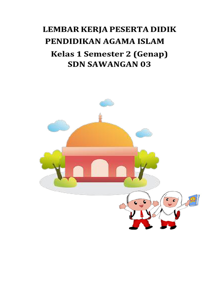 LKPD Kelas 1 Genap | PDF