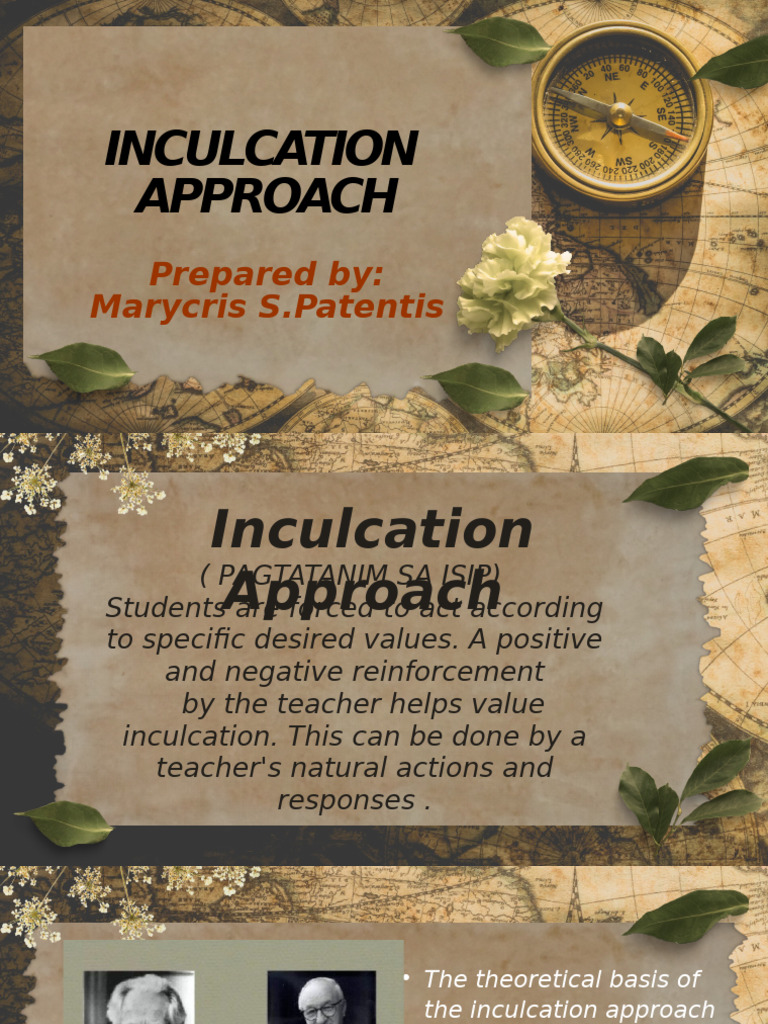 Inculcation Approach in Values Education | PDF
