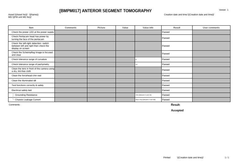 Anterior Segment Tomography | PDF | Equipment | Photography Equipment