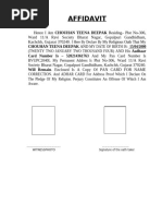 AFFIDAVIT of Same Name | PDF