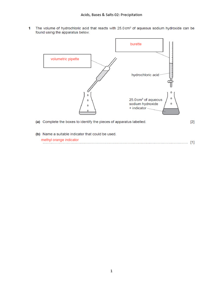 ABS 02 Teacher Worksheet QP | PDF