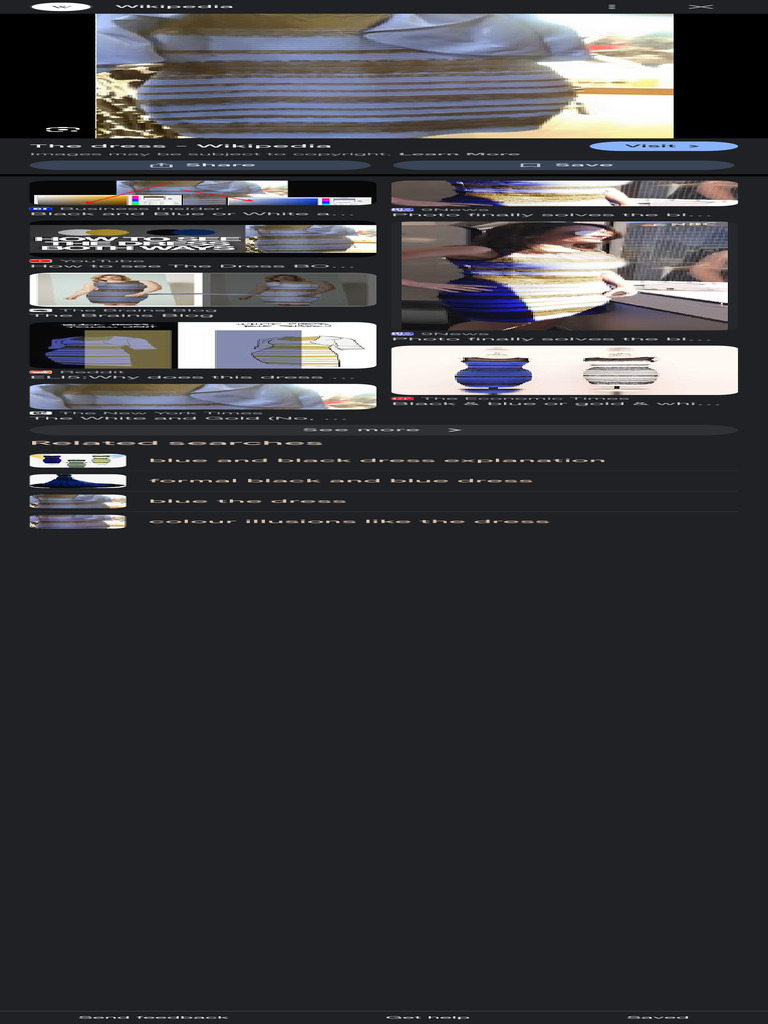 Blue and Black or White and Gold - Google Search | PDF