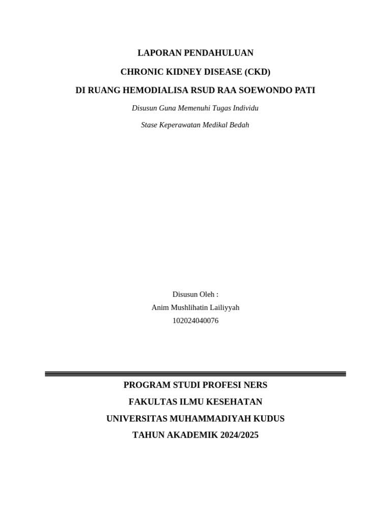 LP - CKD - Anim Mushlihatin Lailiyyah | PDF