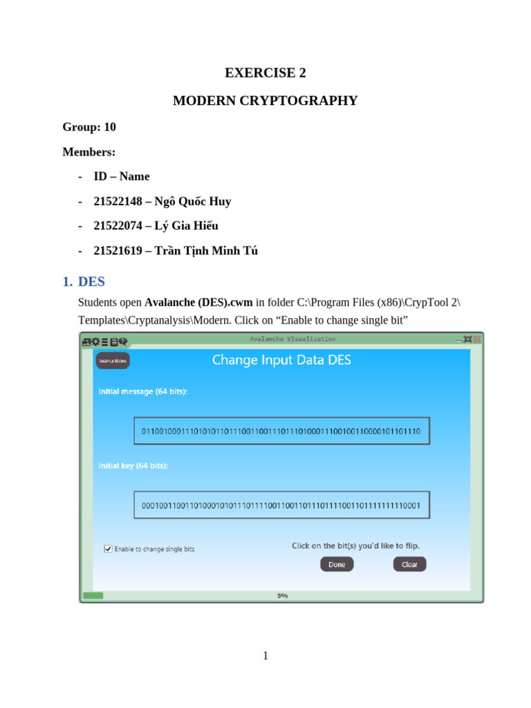 Ex2 - Modern Cryptography - en | PDF | Security Engineering | Secrecy