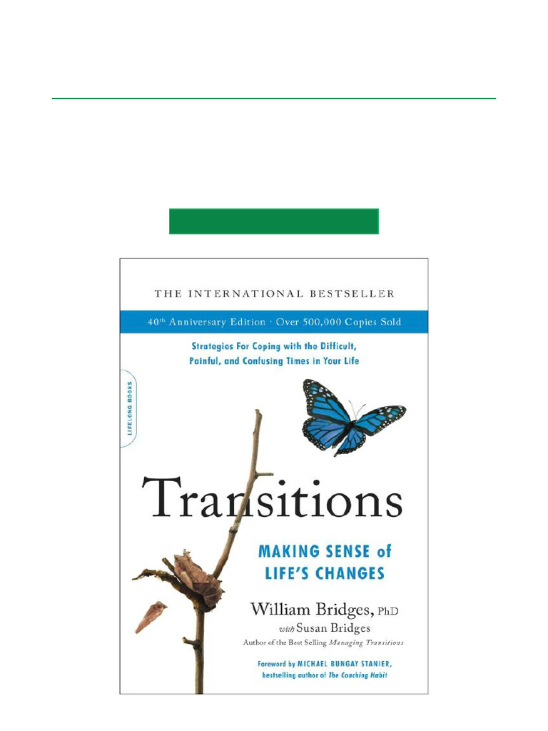 Best Offer Transitions (40th Anniversary Edition) Making Sense of Life ...