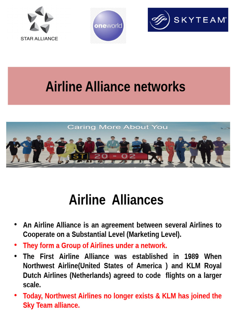 Overview of Airline Alliance Networks | PDF | Airlines | Airport Lounge