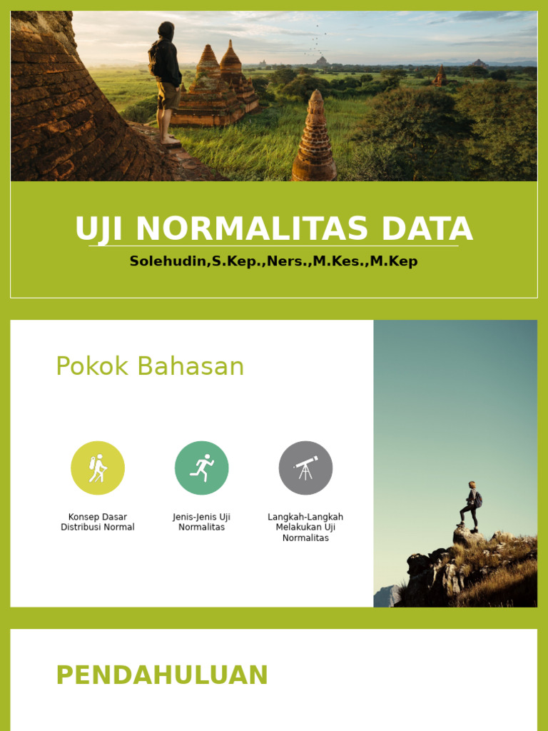 4 - Uji Normalitas Data | PDF