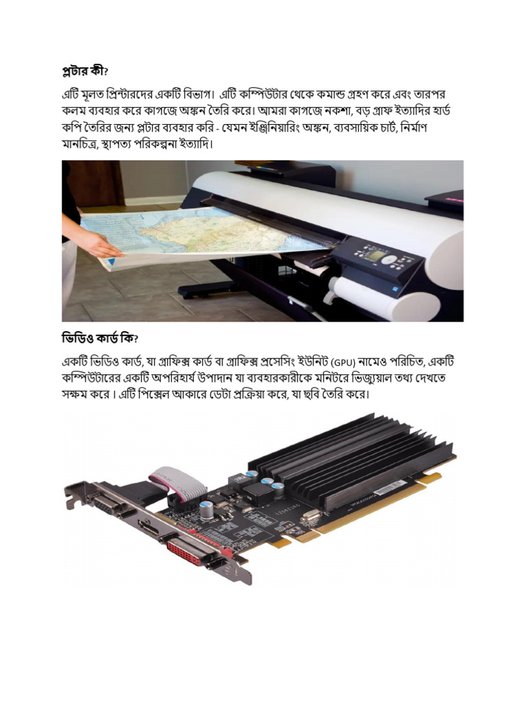 Input & Out Put Device | PDF