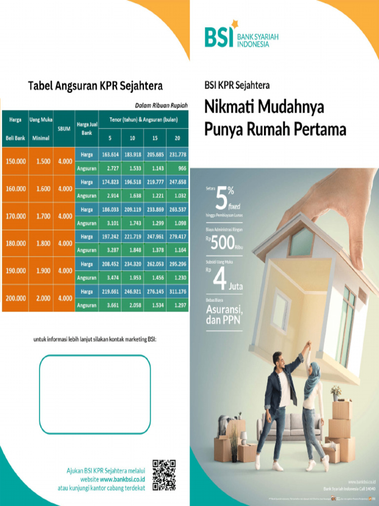 Brosur FLPP Terbaru 20 Tahun - 250304 - 144738 | PDF