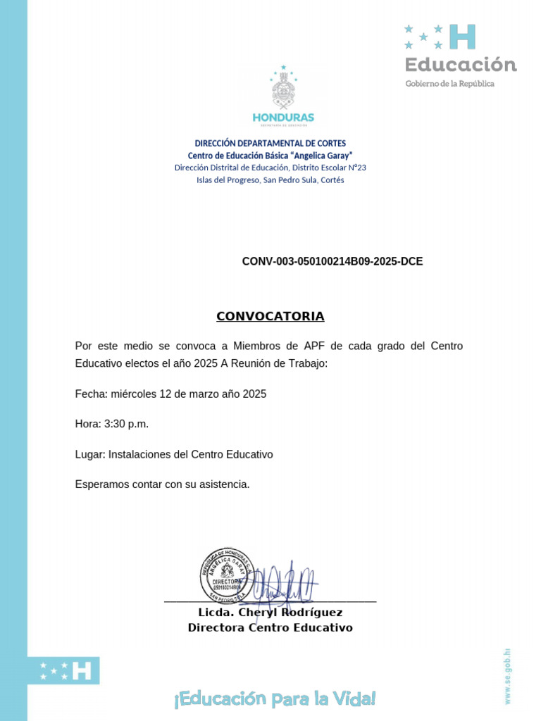 Convocatoria APF 2025-2026 | PDF