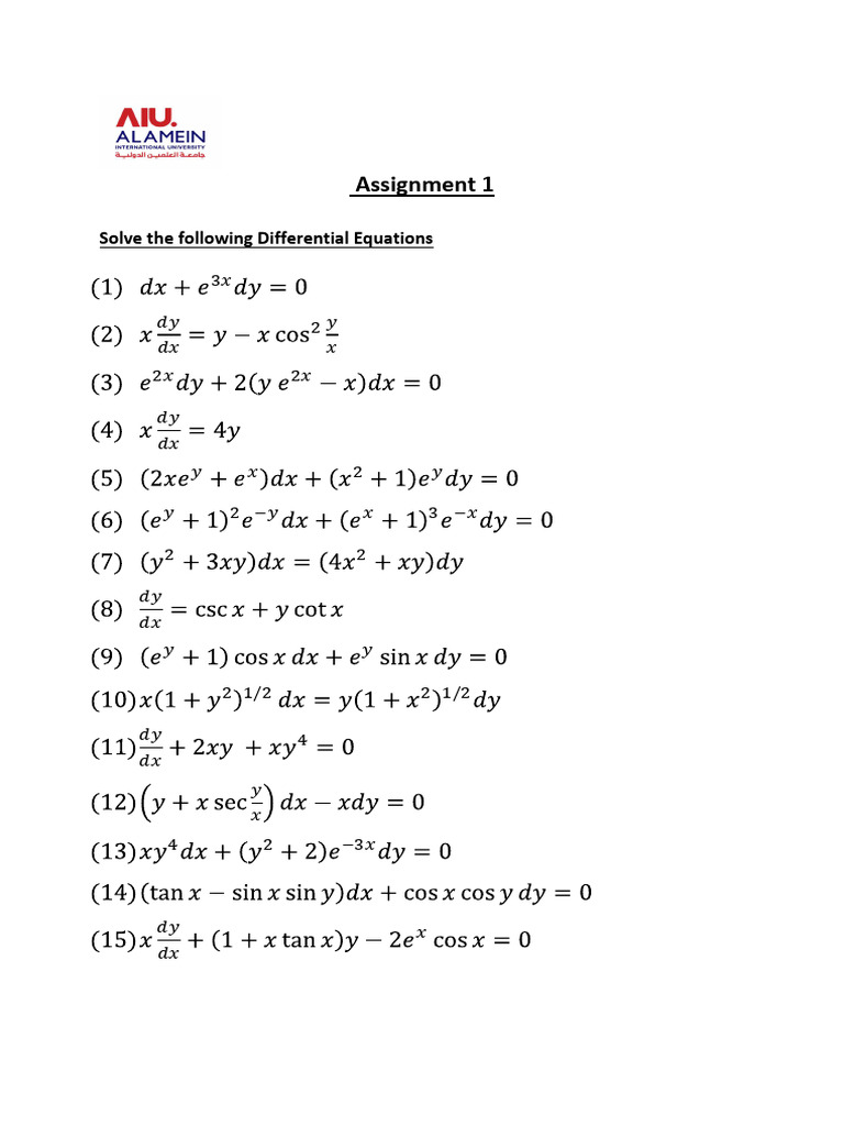Assignment 1 | PDF