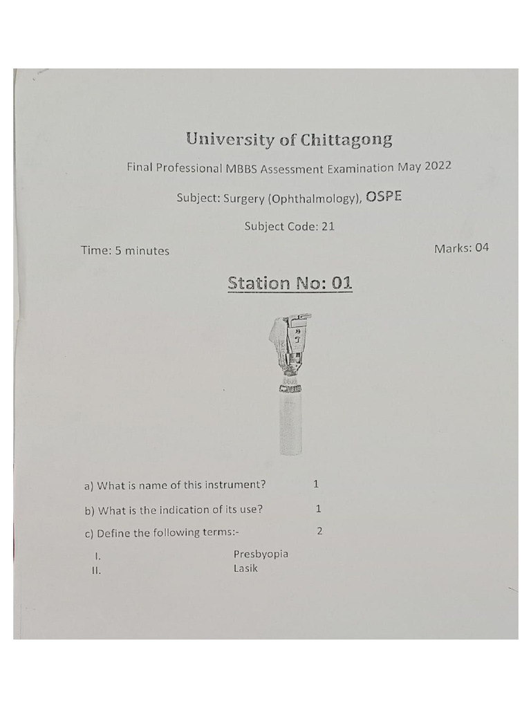 OSPE Merged-25 PDF | PDF