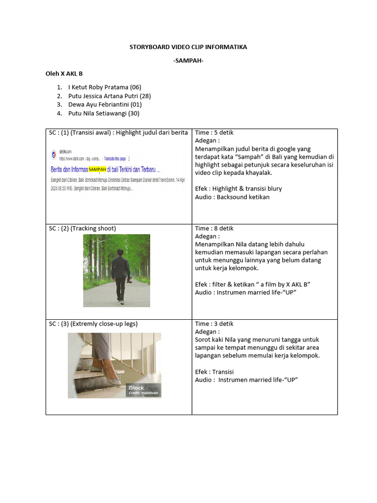 Naskah Film Singkat | PDF