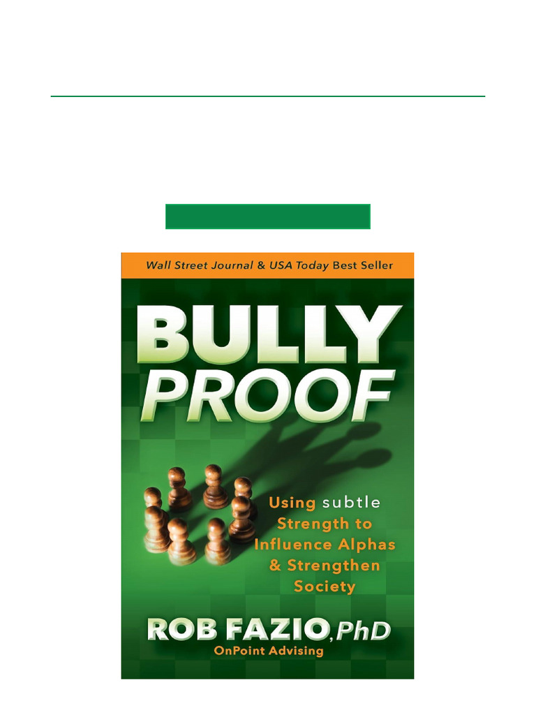 BullyProof: Influence Alphas Effectively | PDF