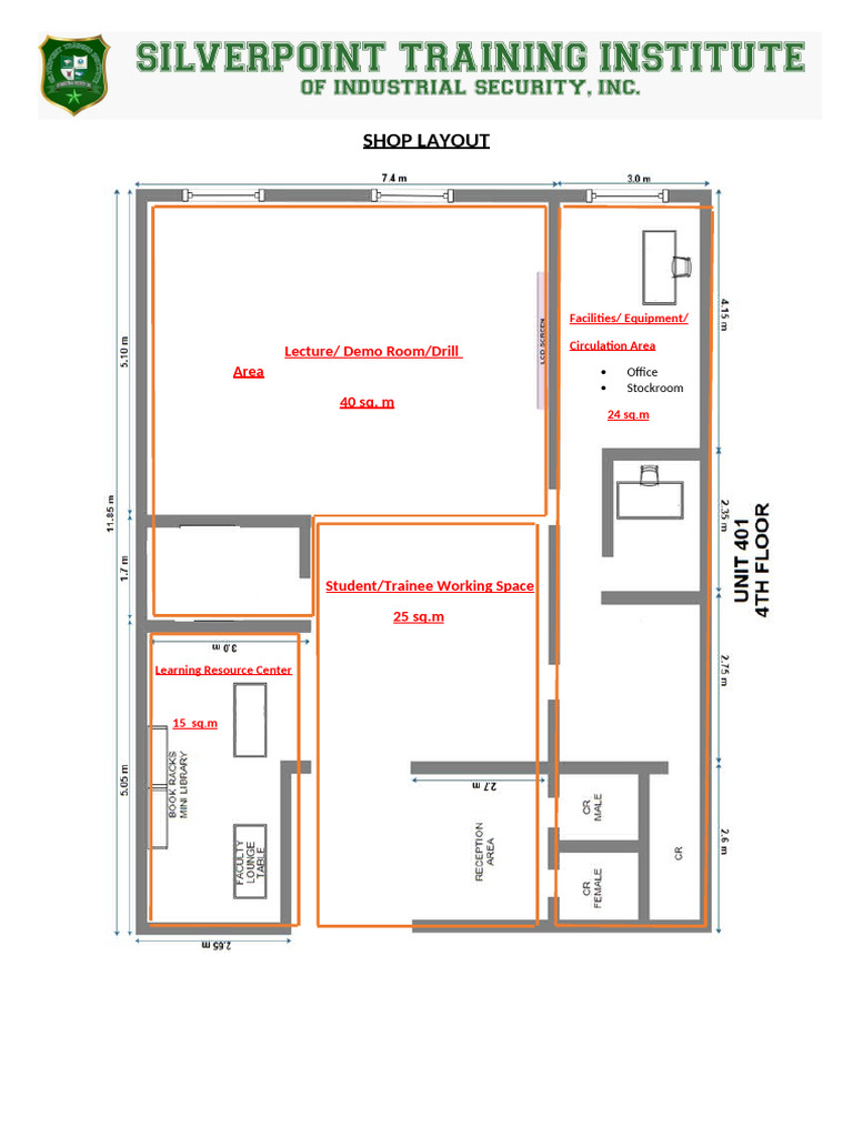 Silverpoint Shop Layout STIOIS-TVI | PDF