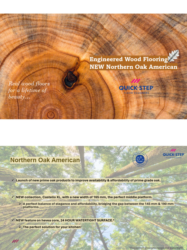 Quick Step Engineered Wood Flooring - New Launch 2025 | PDF