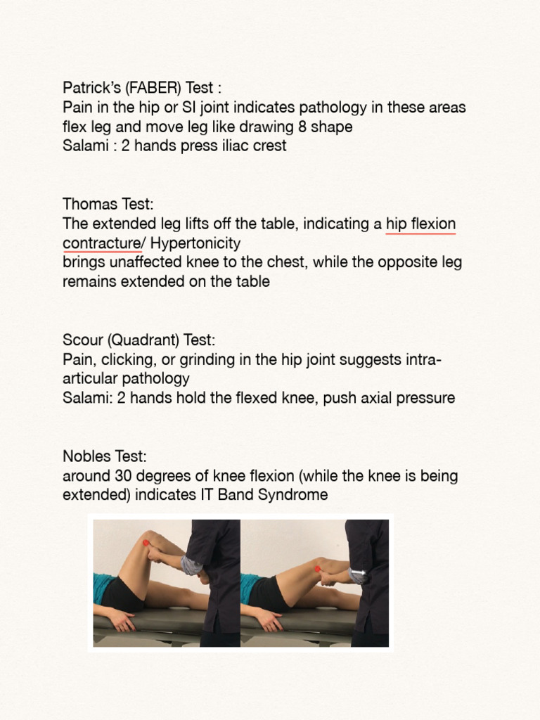 Hip, Knee, Ankle | PDF