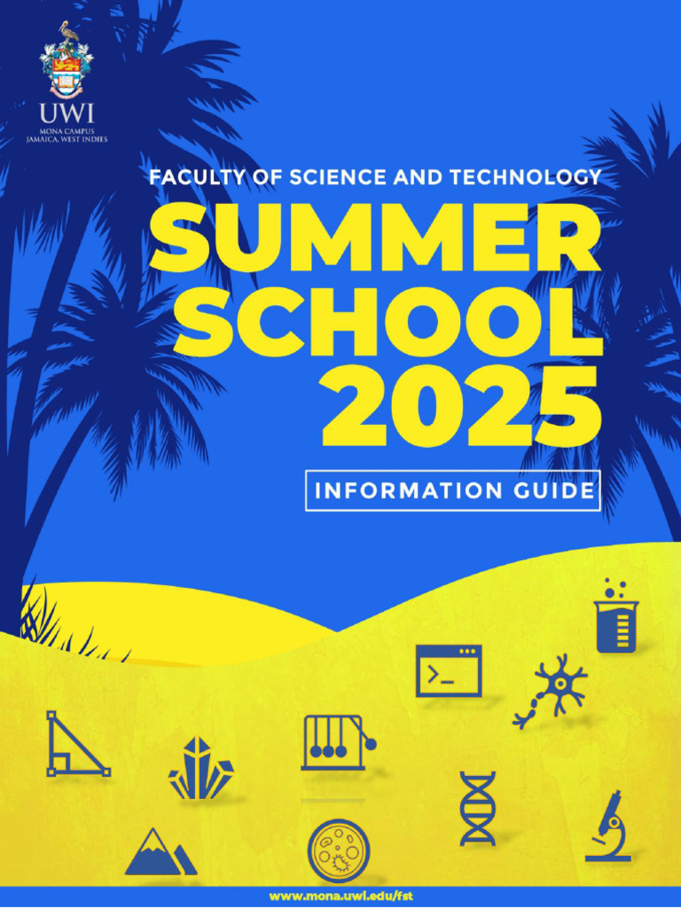 UWI FST Summer School 2025 Guide | PDF | Educational Stages | Higher ...