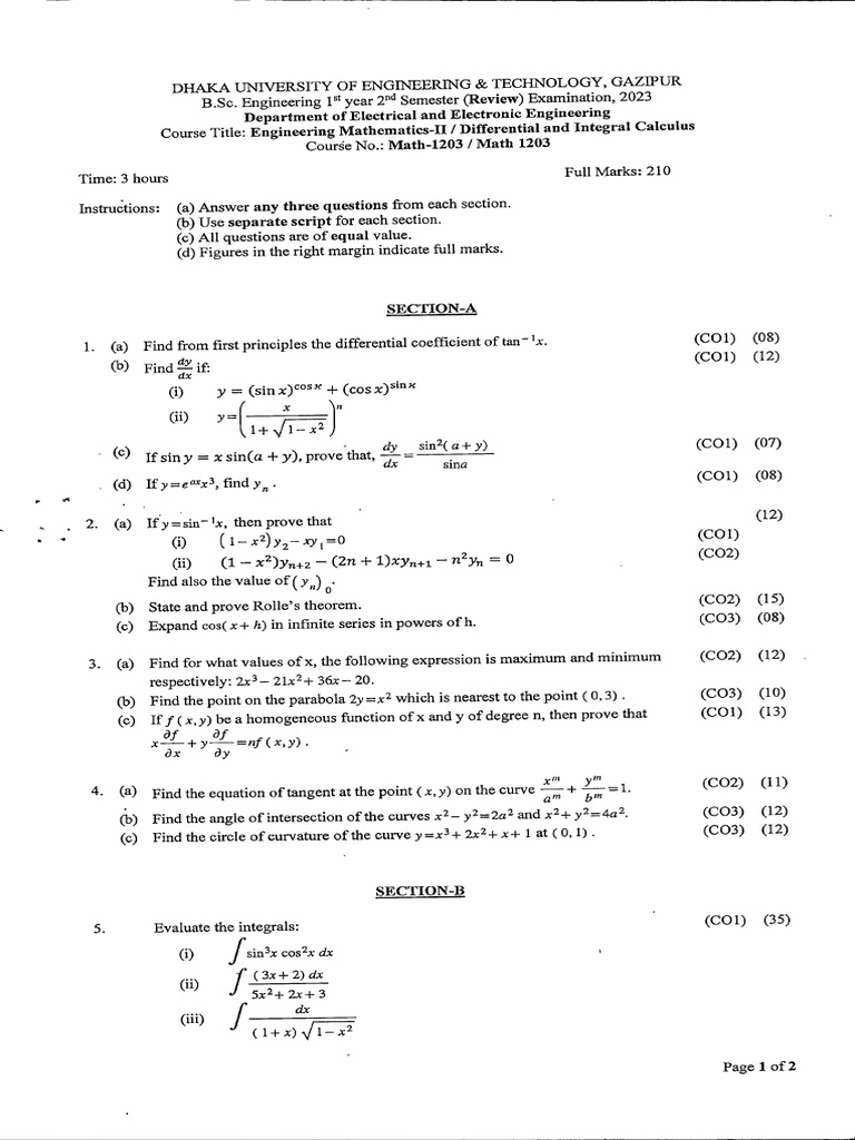 EEE.2023.Rev. Question Bank 1.2 PDF | PDF