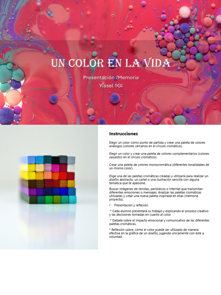 Un Color en La Vida Final | PDF | Color | Las emociones