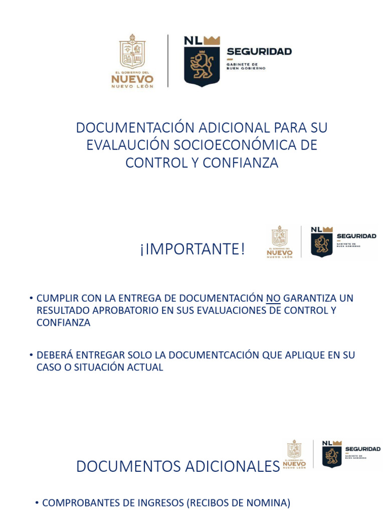Documentos Adicionales Socioeconomico (Presencial) | PDF | Hipotecas | Tarjeta de débito