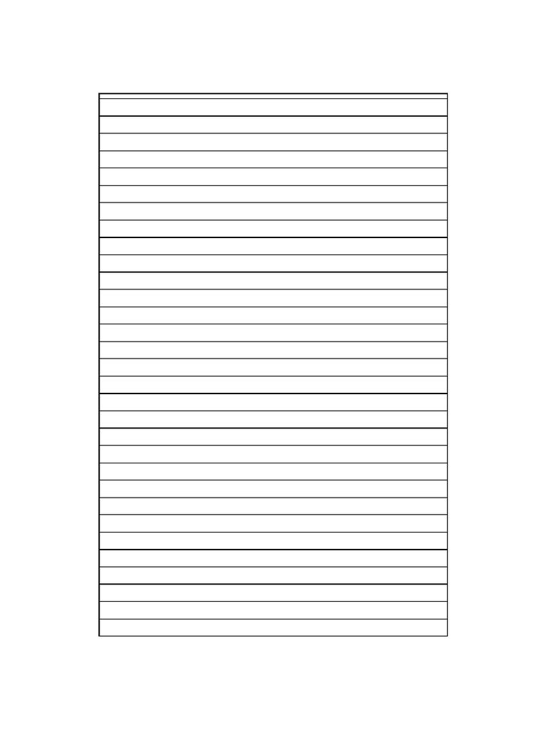 Ruled Sheet 1 5 Inch Borders Corrected | PDF