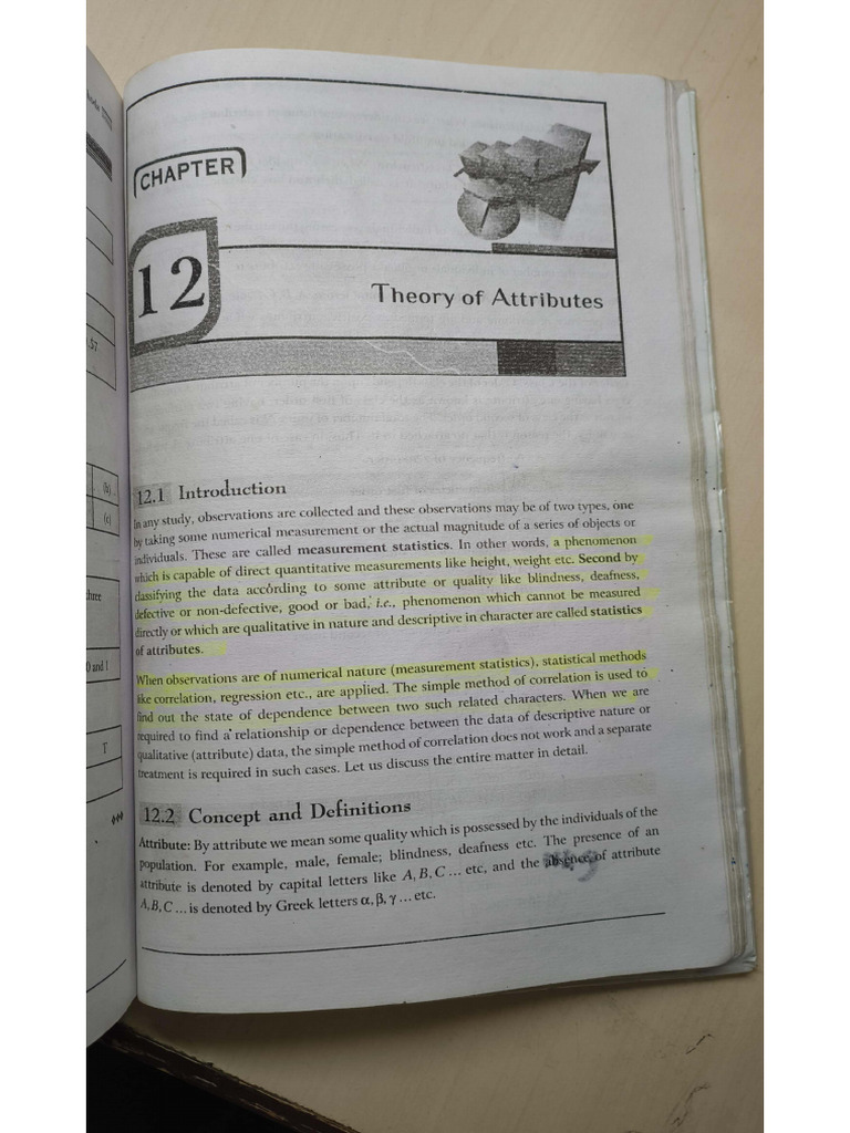 Theory of Attributes | PDF