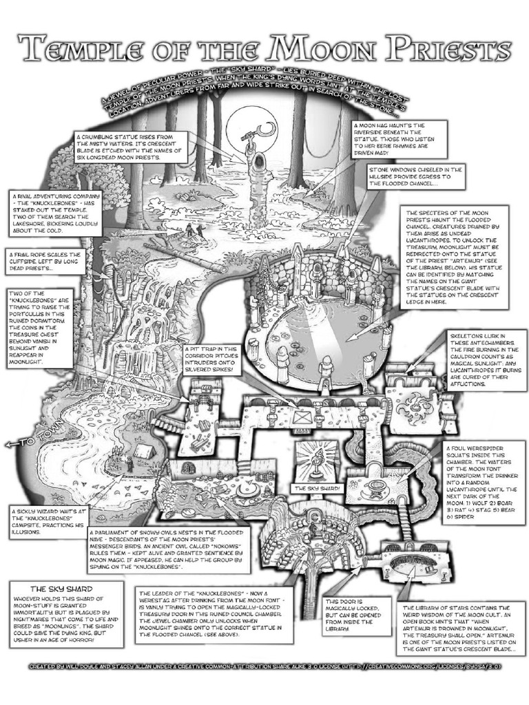 Temple of The Moon Priests - Printer Friendly | PDF