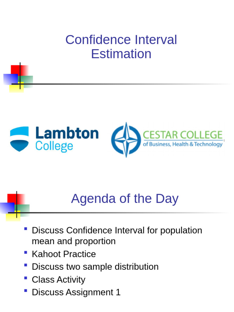 QEM 2004 - Module 2 (Confidence Interval Estimation) | PDF | Sample Size Determination ...
