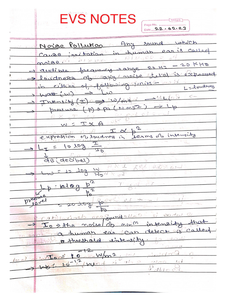 Evs Notes | PDF