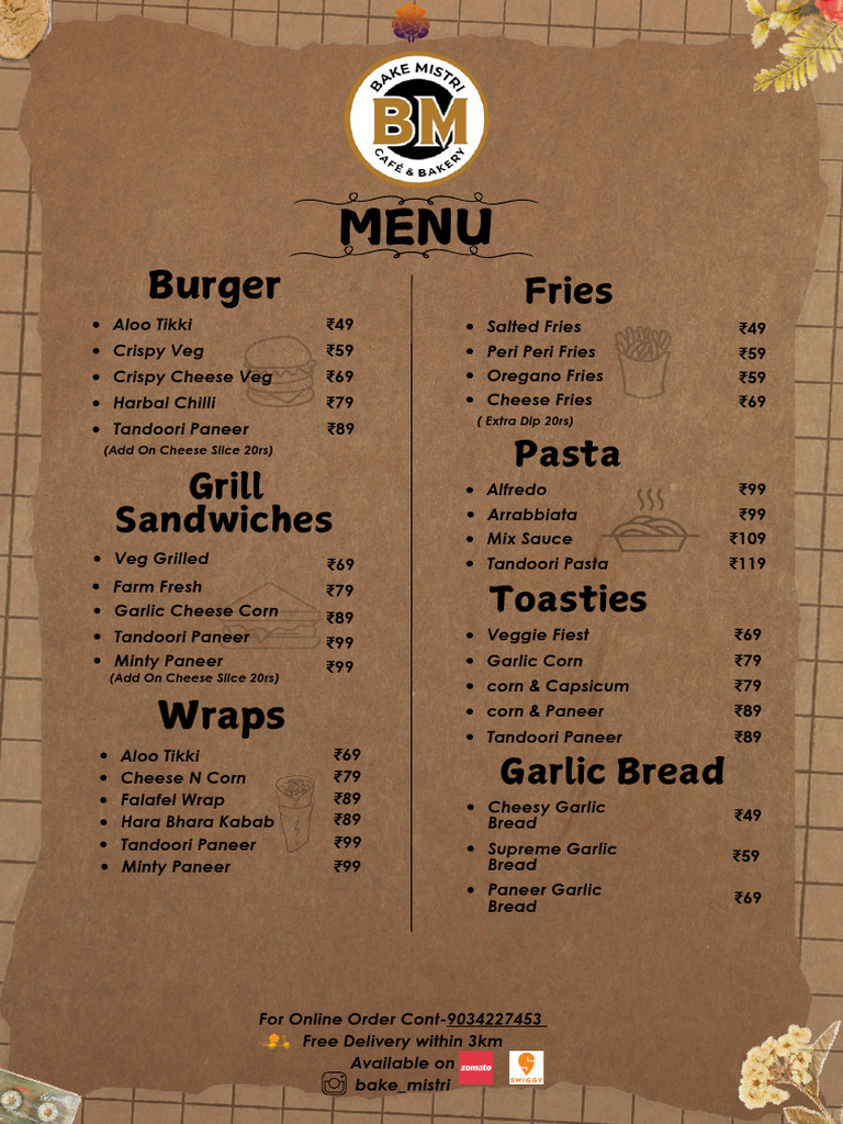 BM Restaurant Menu and Prices | PDF | Capsicum | Foods