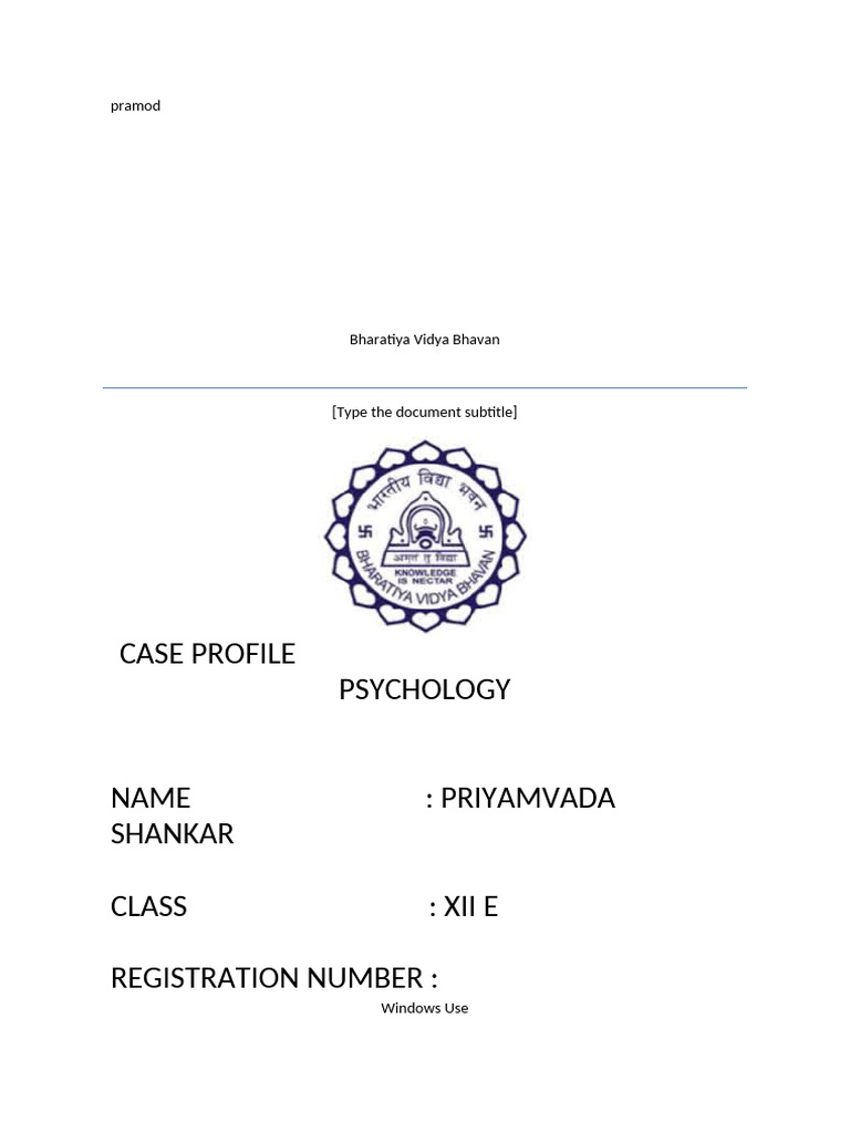 Psychology Case Study (Completed ) | PDF | Bulimia Nervosa | Antidepressant