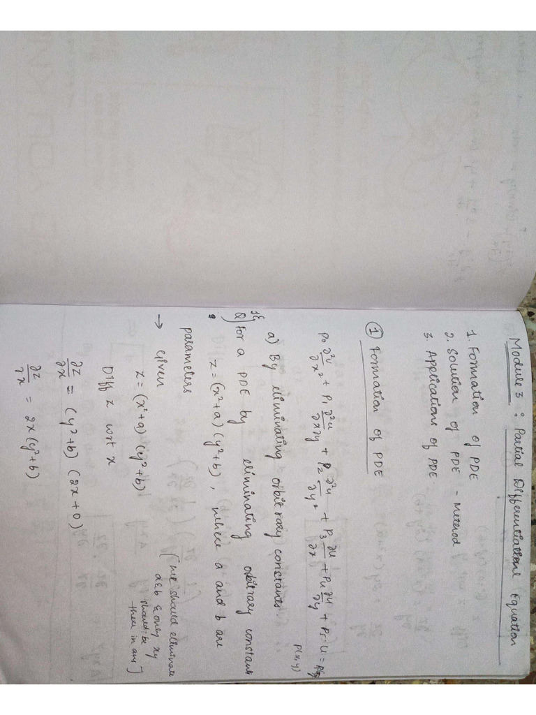 Module 3- Partial Differentiation. | PDF