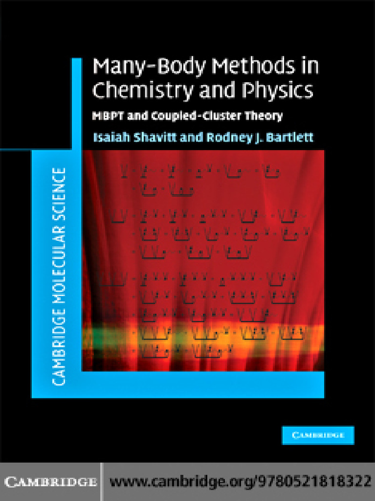 MBPT and Coupled-Cluster Theory | PDF | Hartree–Fock Method | Molecular ...