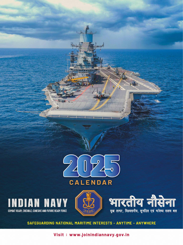 Indian Navy Calendar 2025 | PDF
