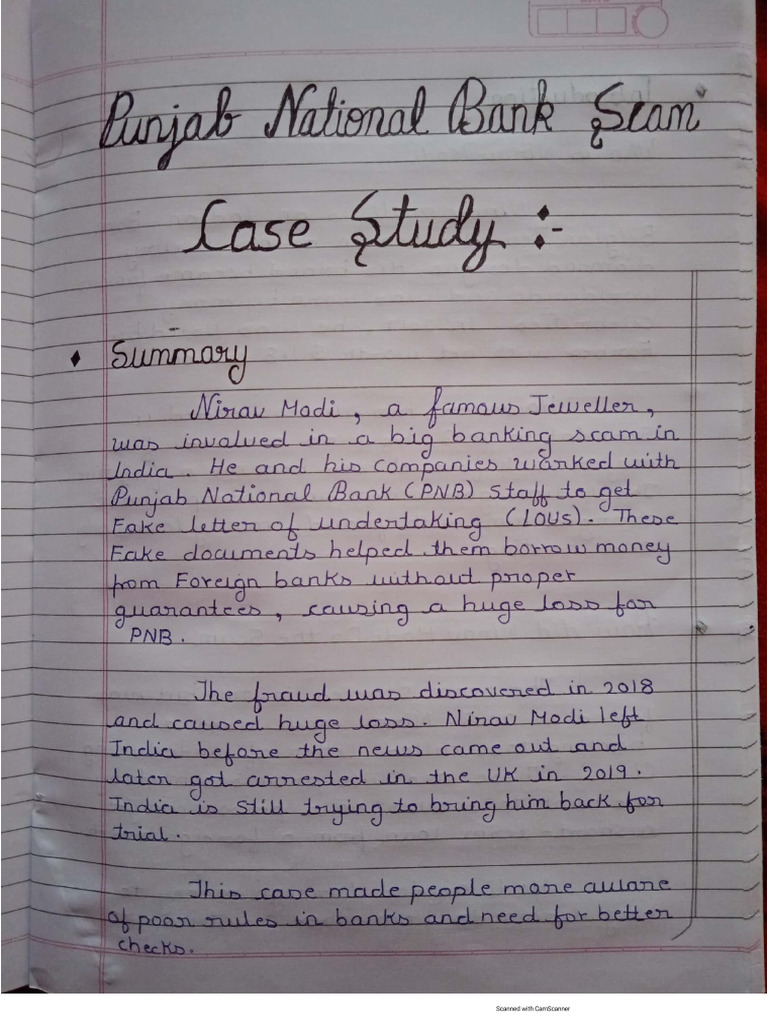 Case Study (Assignment) | PDF