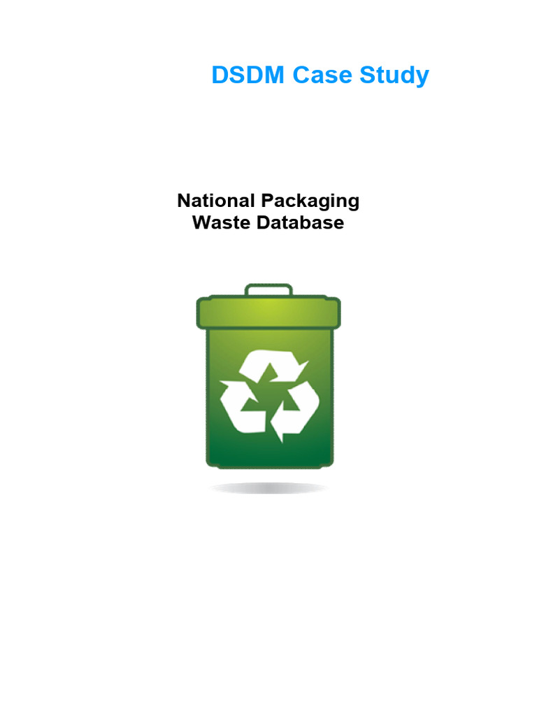 National Packaging Waste Database Case Study | PDF | Agile Software ...