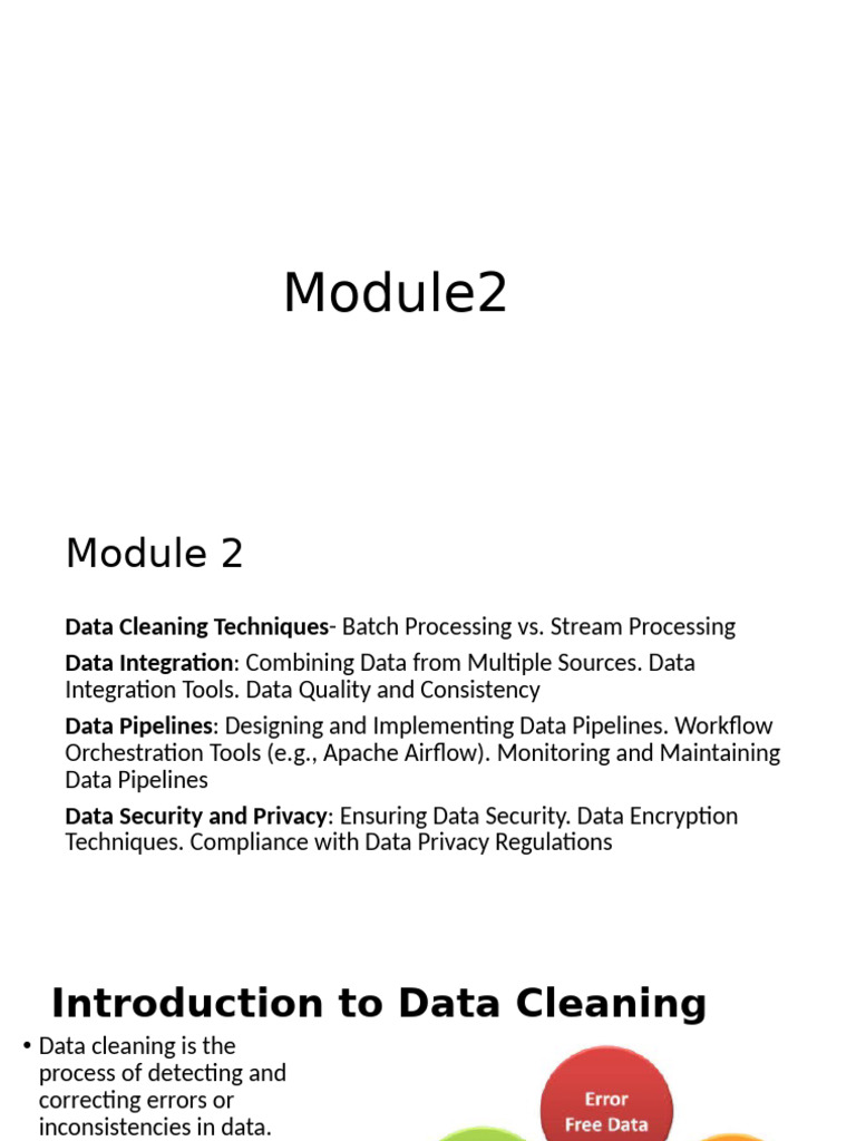 Module2 Data Engineering | PDF | Encryption | Cryptography