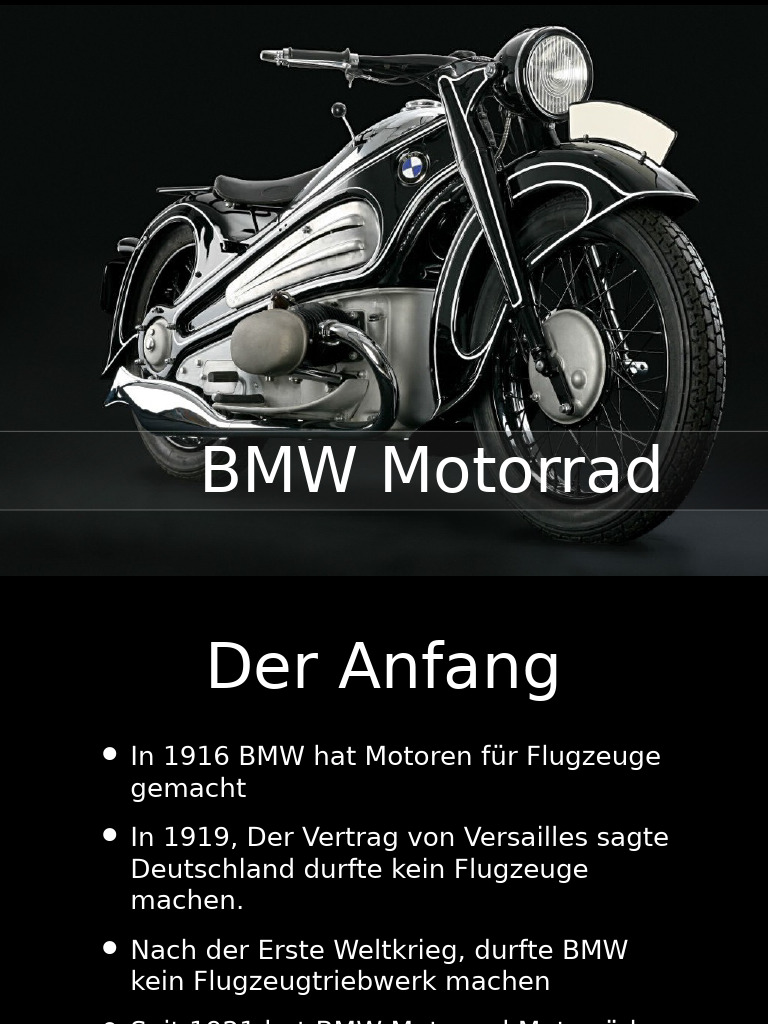 German BMW Presentation | PDF