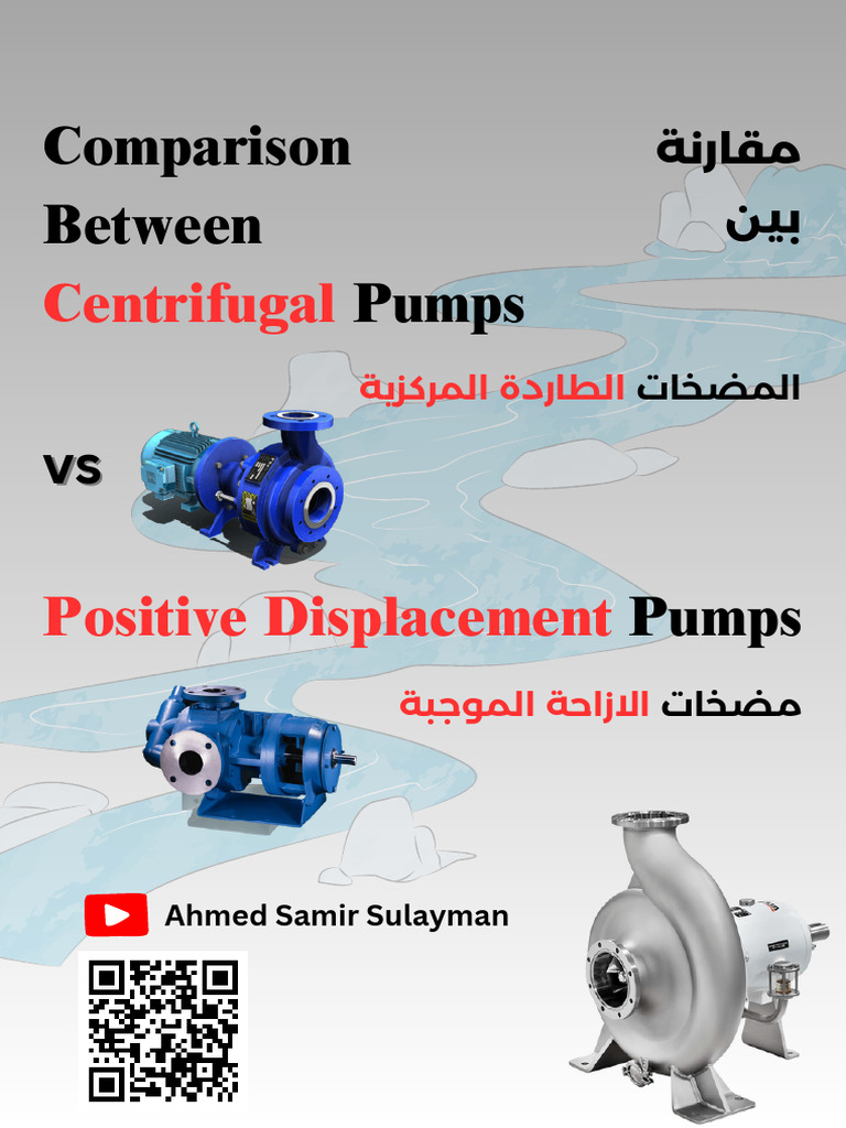 Centrifugal vs. Positive Displacement Pumps | PDF | Pump | Gas Technologies