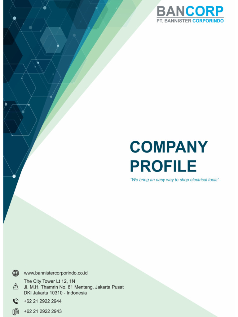 COMPANY PROFILE Bannister Corporindo PT | PDF