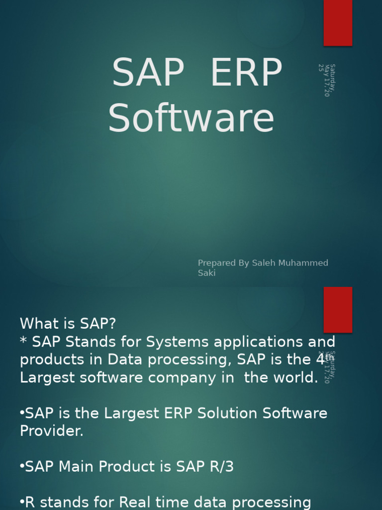 SAP S4 HANA MM Module Full | PDF | Computing | Business