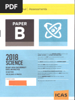 ICAS Science Answer Key 2010-2018 All Papers | PDF