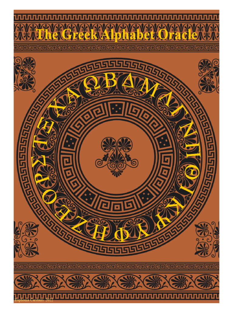 The Greek Alphabet Oracle: Euphonia Carstairs 2022 | PDF | Apollo