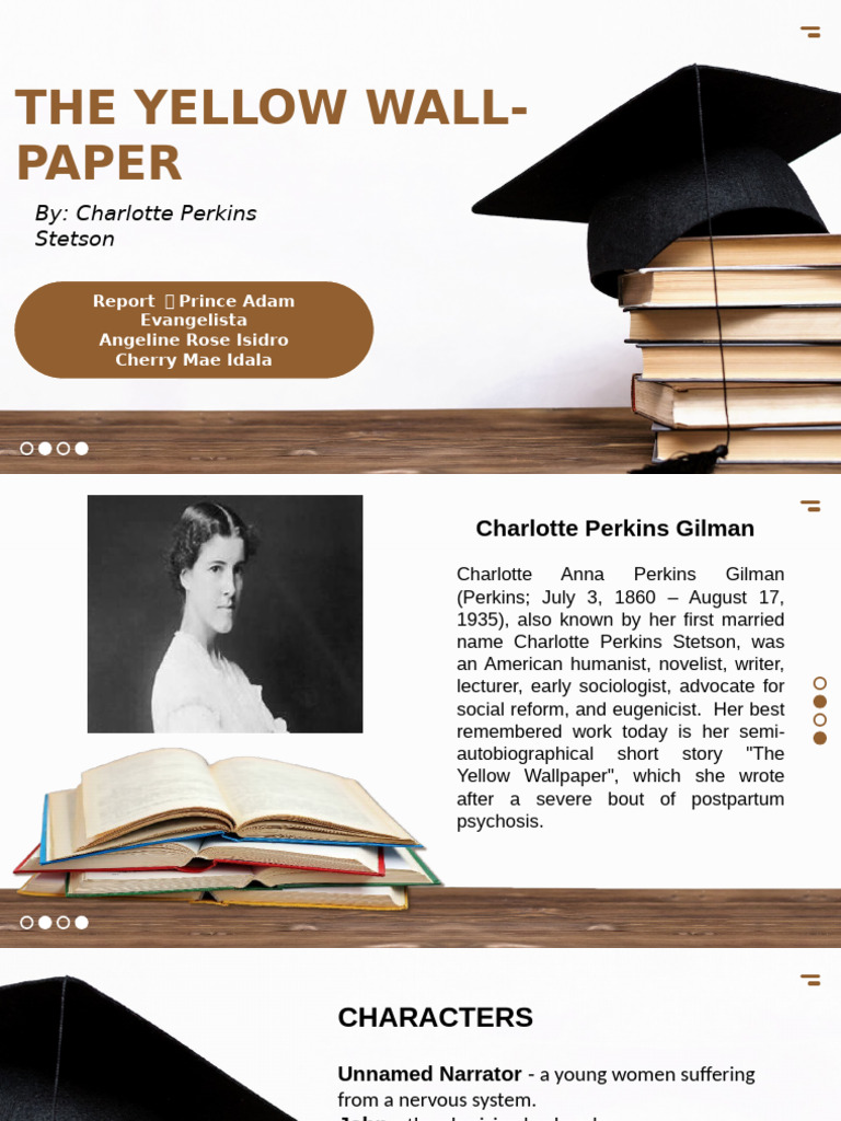 The Yellow Wall Paper WPS Office | PDF | Charlotte Perkins Gilman | The ...