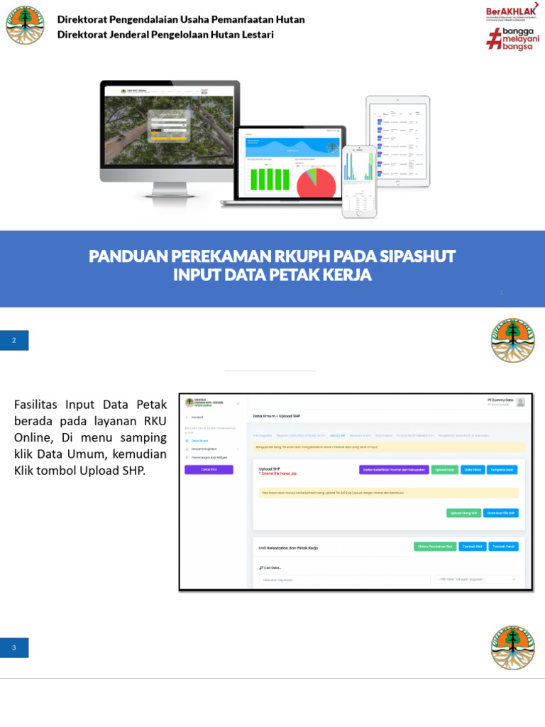 Uploads - Panduan - 20 - Panduan RKUPH - Input Data Petak-2 | PDF