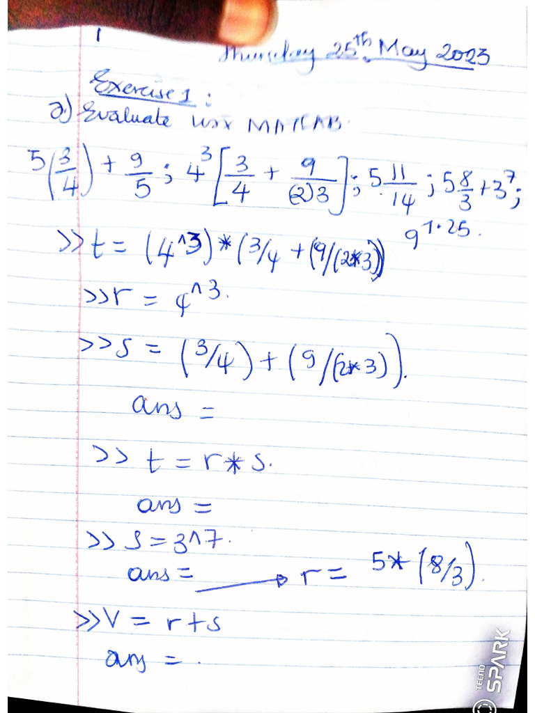 Numerical Methods Solution To Tutorials | PDF
